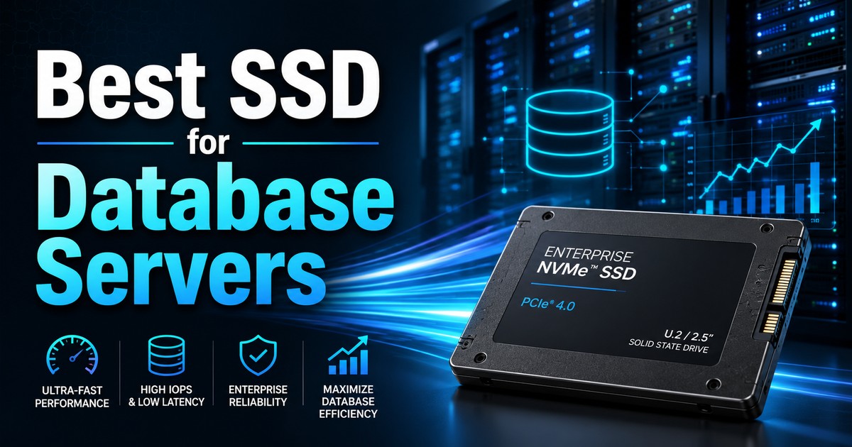 Best SSD for Database Servers 2026: Complete Guide | SSDrive Blog